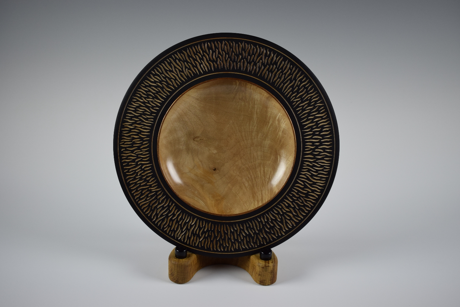 CARVED RIM BOWL - Howard Lewis